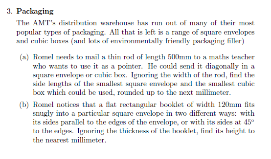 Solved Complete all questions (a) - (c) for the | Chegg.com