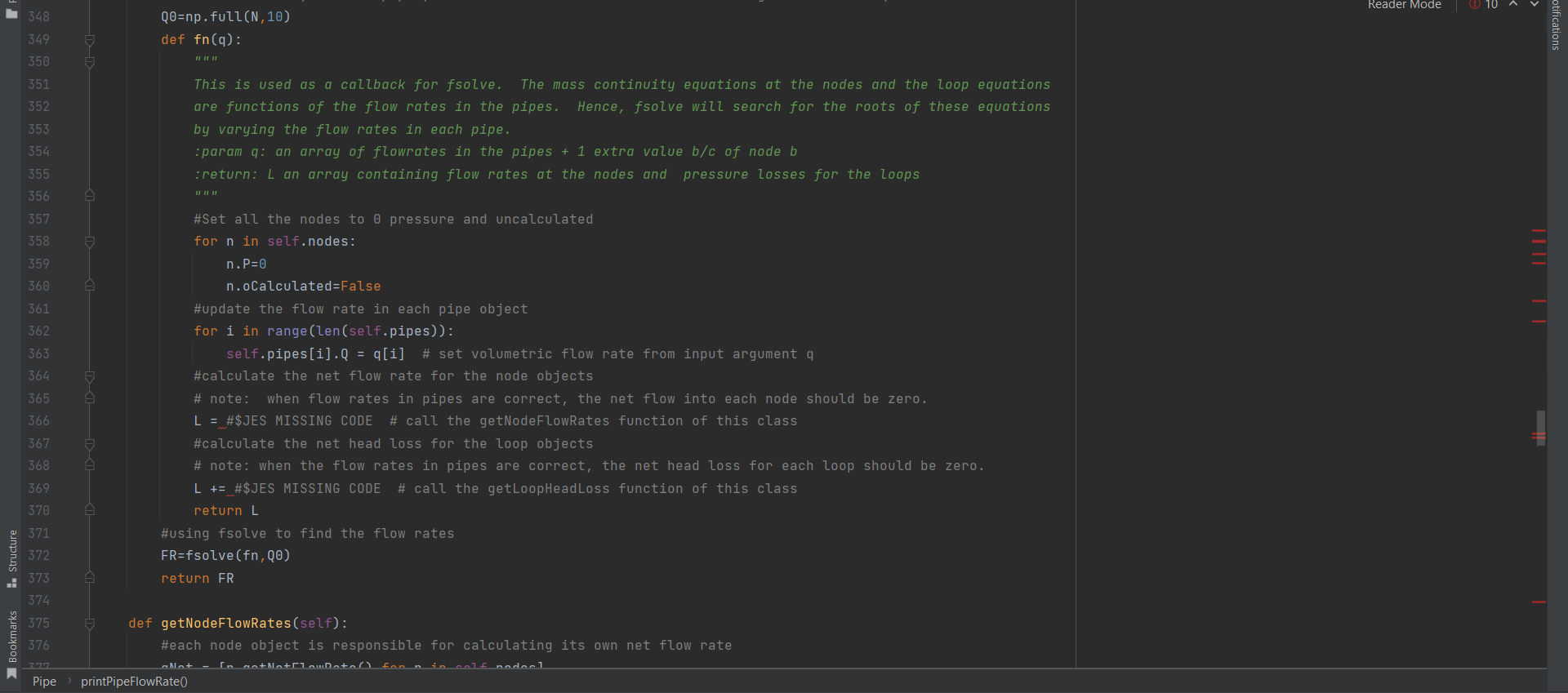 Solved FILL IN #$JES MISSING CODE TO MAKE PYTHON OPERATE. | Chegg.com