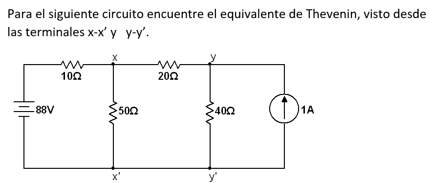 Solved Para el ﻿siguiente circuito encuentre el ﻿equivalente | Chegg.com