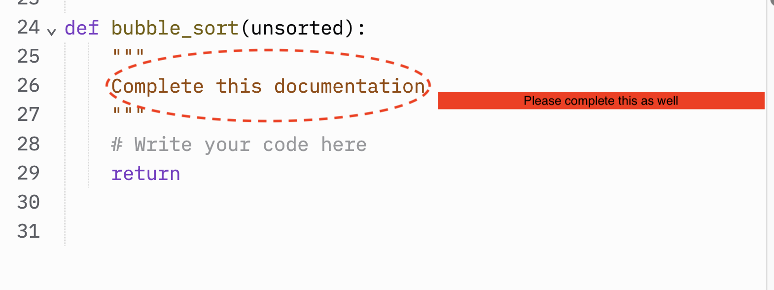 Solved Question 2 Write a function bubble_sort that | Chegg.com