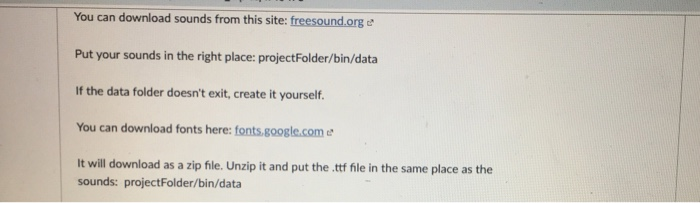 1. Write an openframeworks program to create your own | Chegg.com