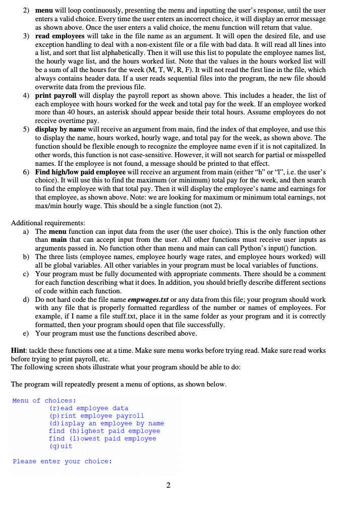 Solved For this assignment, you will write a program that | Chegg.com