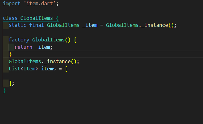 Solved Flutter Dart I have these files in picture I wrote | Chegg.com
