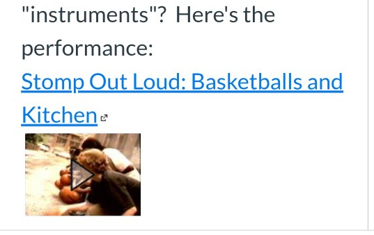 Solved "instruments"? Here's the performance: Stomp Out | Chegg.com