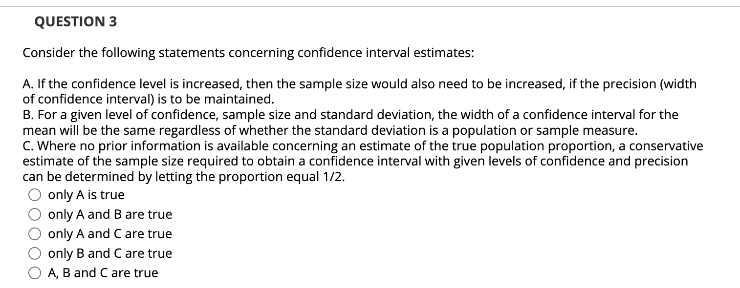 Solved Consider the following statements concerning | Chegg.com