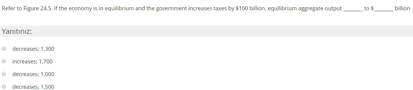 Solved AE 1,600 Planned aggregate expenditure, AE (billions | Chegg.com