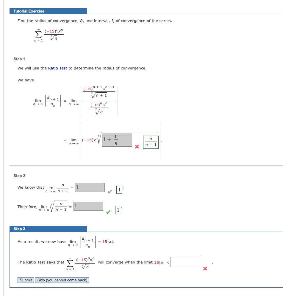 Solved Find the radius of convergence, R, and interval, I, | Chegg.com