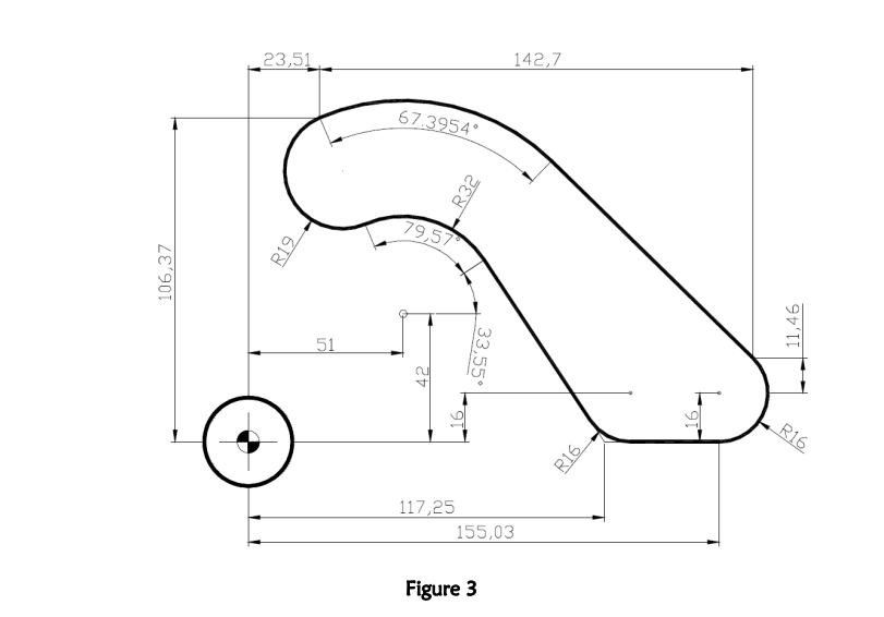 Generate The Nc Part Program For The Part Shown In