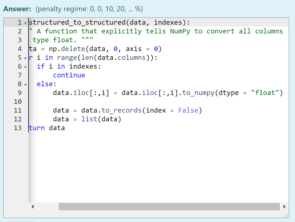 Solved For both questions, I need help with fixing my codes. | Chegg.com
