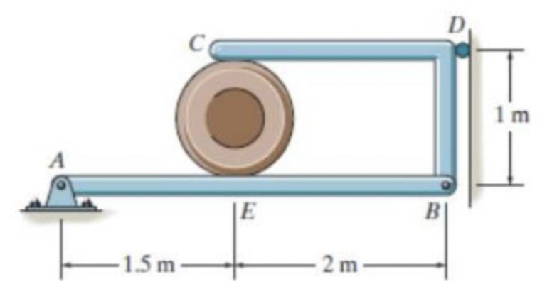 Solved Mechanical Physics The cylinder in the figure below | Chegg.com