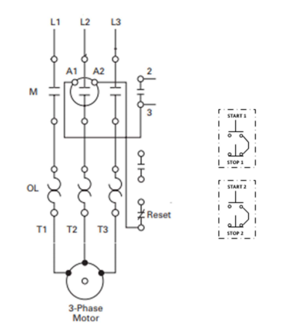 Solved L1 L2 L3 A1 A2 M ~binom ๆ 1 START 1 o ity 오 | STOP | Chegg.com