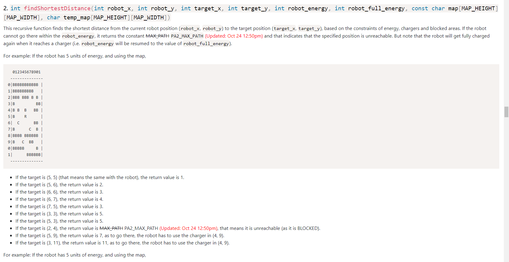 2. Important requirements To make the assignment a | Chegg.com