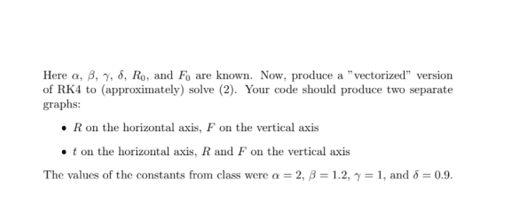 Solved My problem is in Matlab. I cant use functions so | Chegg.com