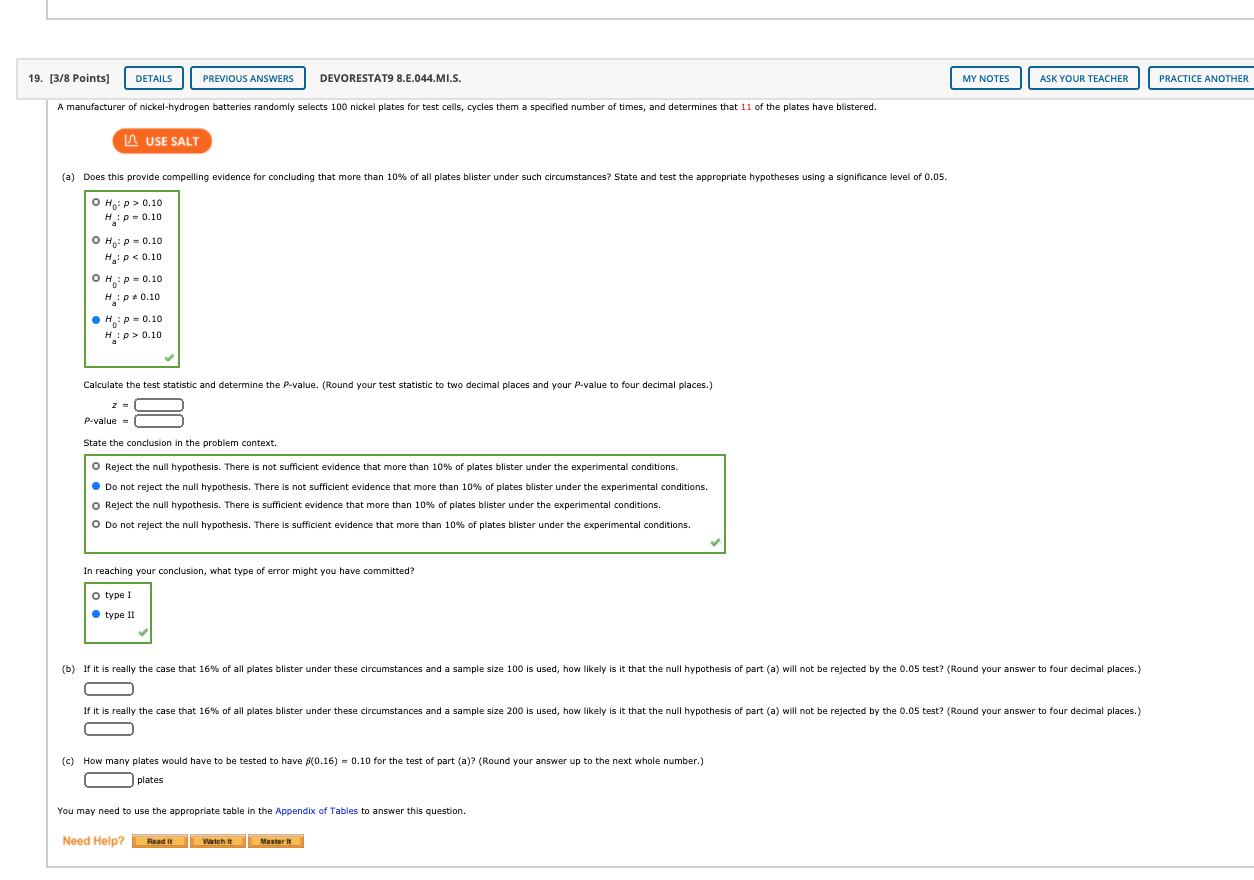 Solved 19. [3/8 Points] DETAILS PREVIOUS ANSWERS DEVORESTAT9 | Chegg.com