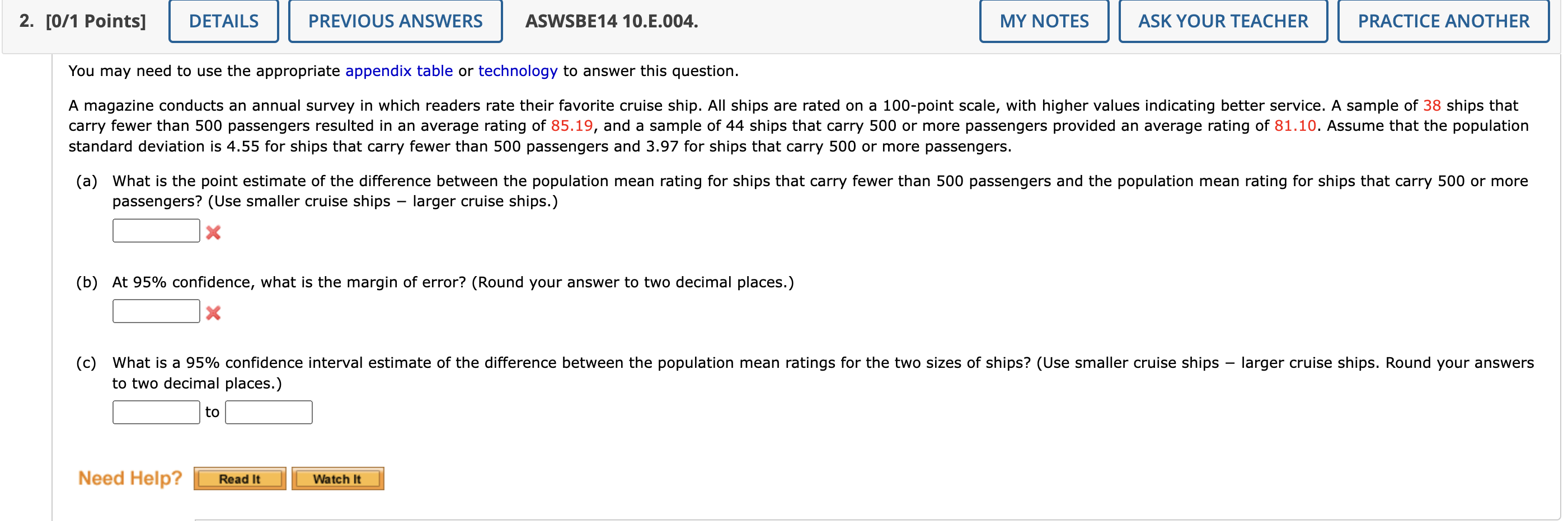 Solved You may need to use the appropriate appendix table or | Chegg.com
