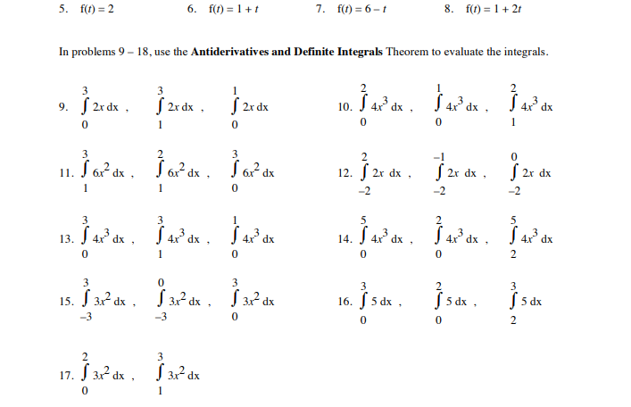 Solved 5 F T 2 6 F T 1 T 7 F T 6−t 8 F T 1 2t In