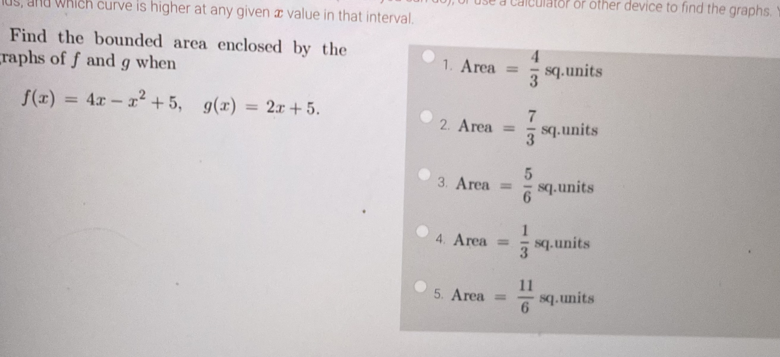 Solved 10, and which curve is higher at any given x value in | Chegg.com