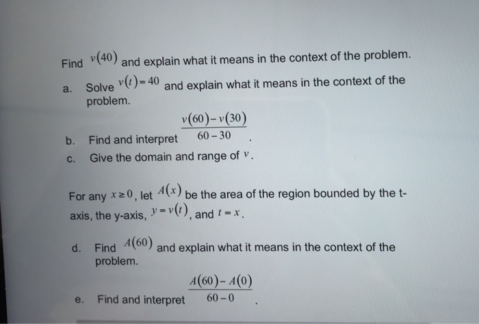 Solved 5. Graphs and Verbal Descriptions A driver traveling | Chegg.com