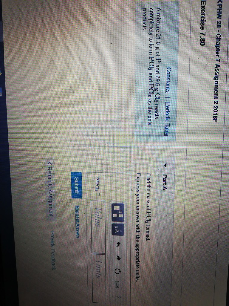 Solved PHW 28-Chapter 7 Assignment 2 2018F Exercise 7.80 | Chegg.com