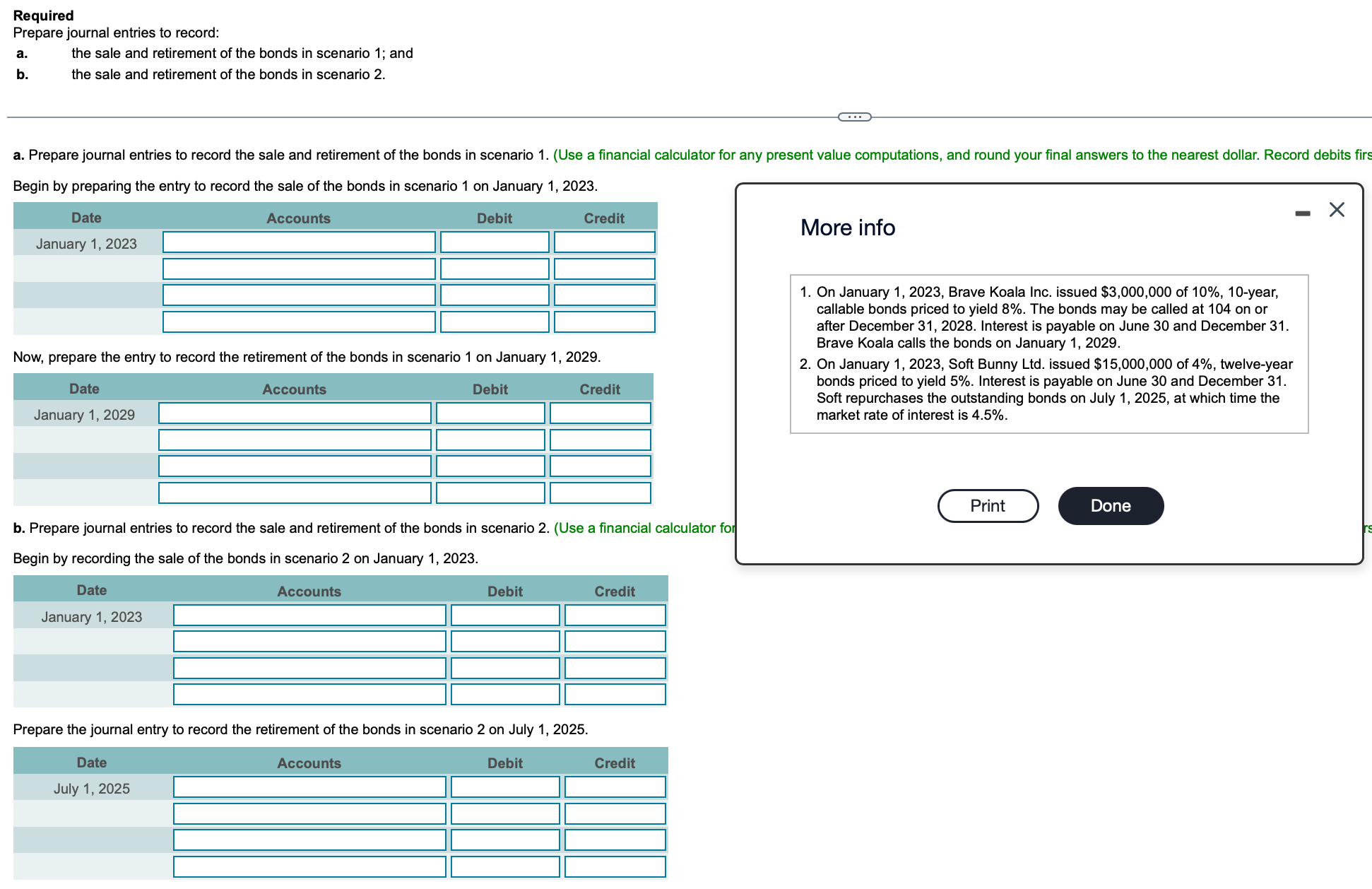 Solved Required Prepare journal entries to record: a. the | Chegg.com