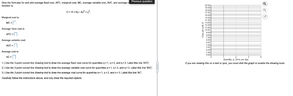 Solved Previous question Give the formulas for and plot | Chegg.com