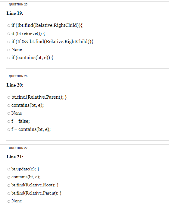 Solved Write the method public static boolean inBoth(BT bt, | Chegg.com