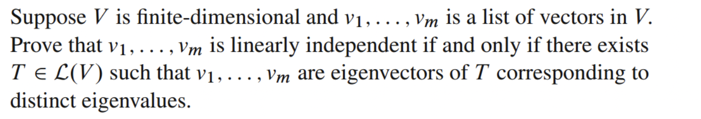 Solved Suppose V is finite-dimensional and v1, ..., Vm is a | Chegg.com