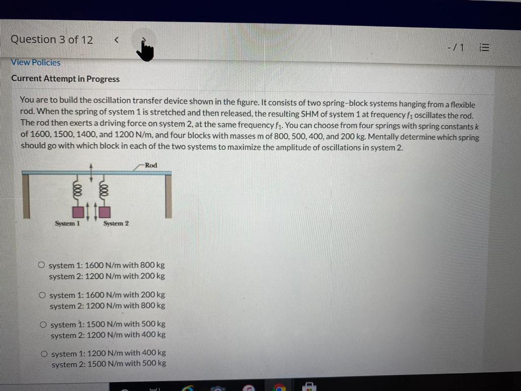Solved Question 3 of 12