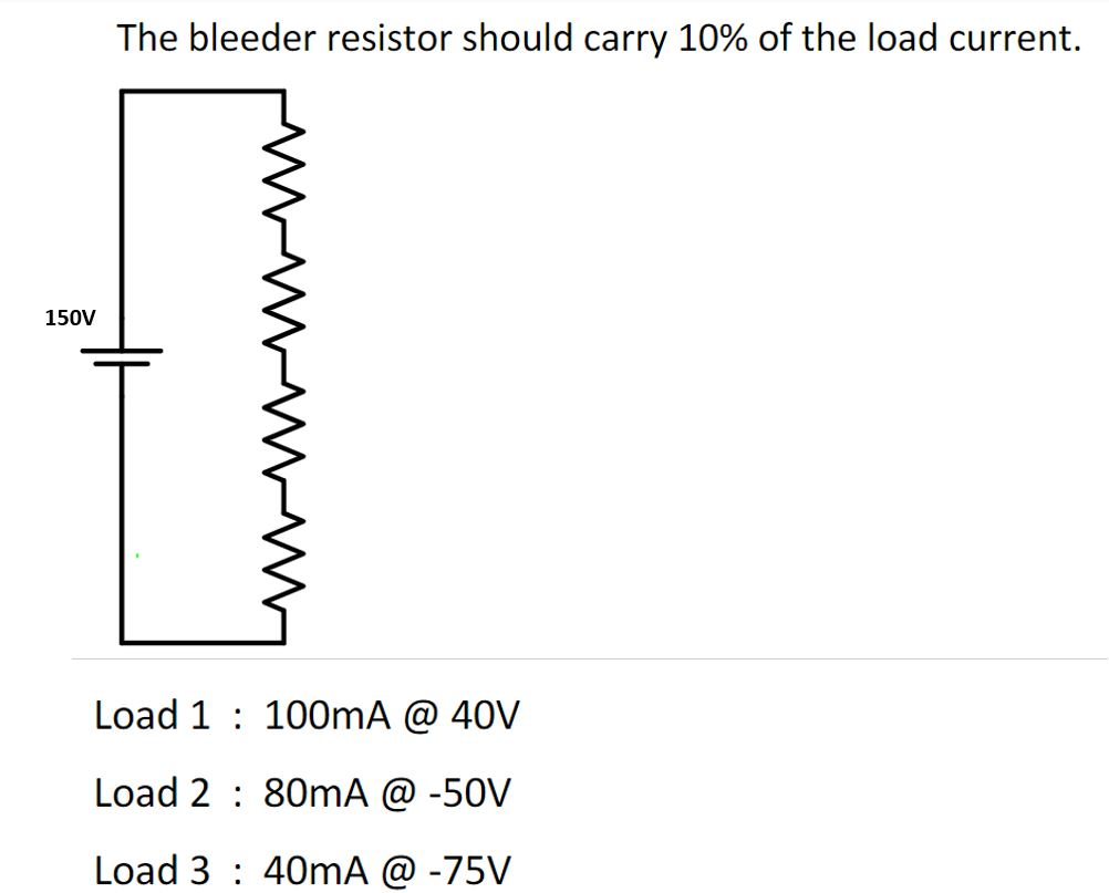 Solved Design the loaded voltage divider to supply the | Chegg.com