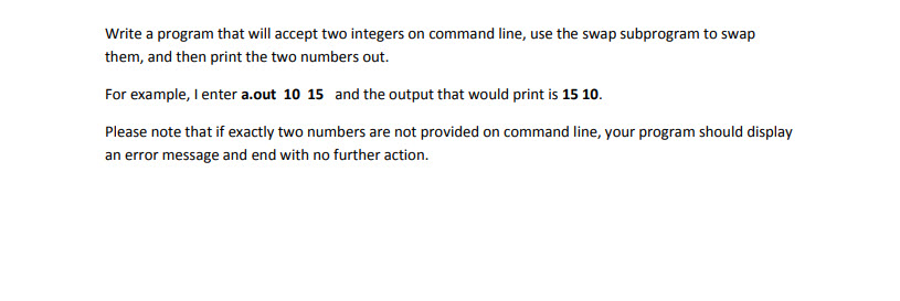 Solved Write A Program That Will Accept Two Integers On 2707
