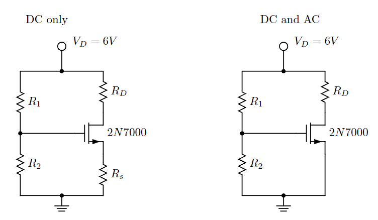 Design a DC biasing circuit using standard resistor | Chegg.com