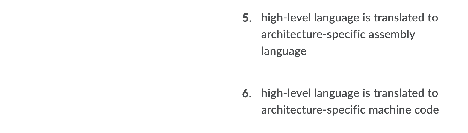 Solved Linking Compilation Preprocessing Assembly 1 The Cpu