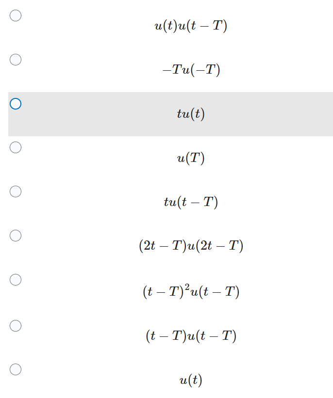 Solved 5. Use the convolution integral to solve for the | Chegg.com