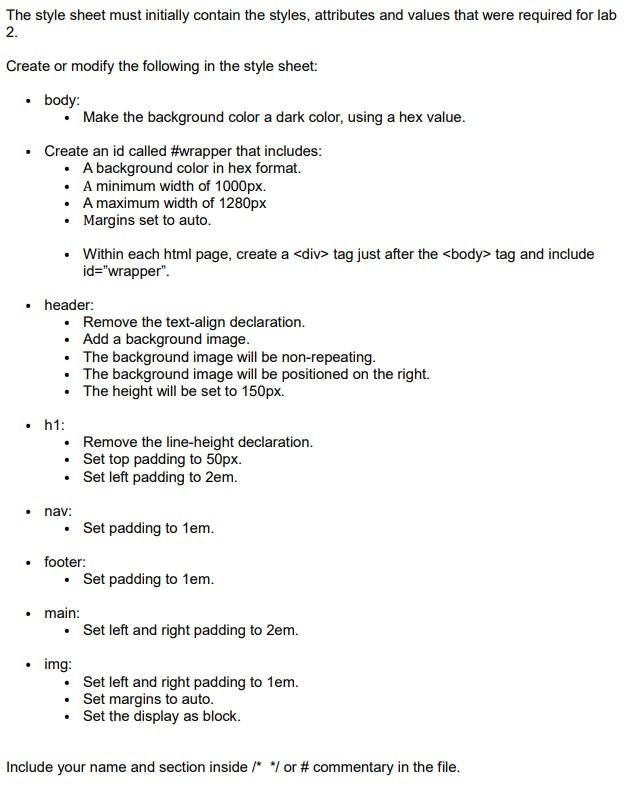 Solved This assignment will include a new html page that | Chegg.com
