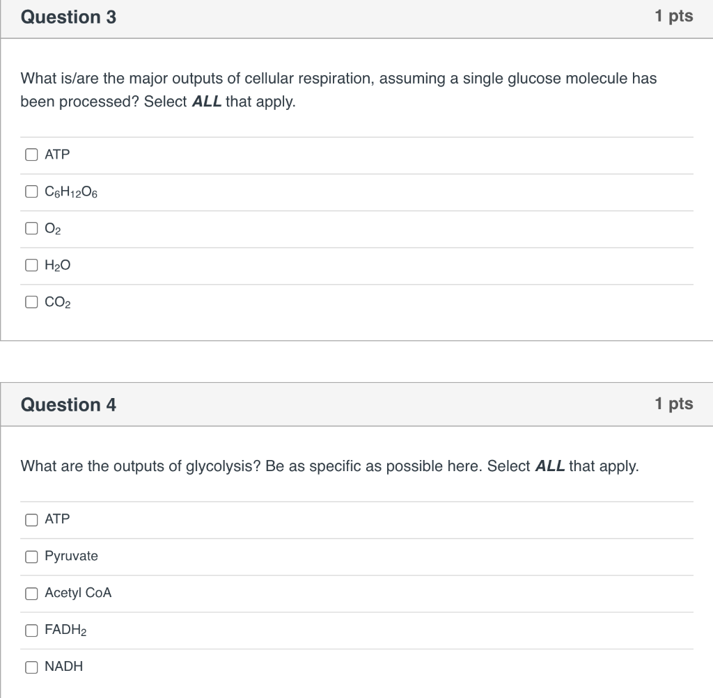 Solved Question 1 1 pts Which of the following processes | Chegg.com