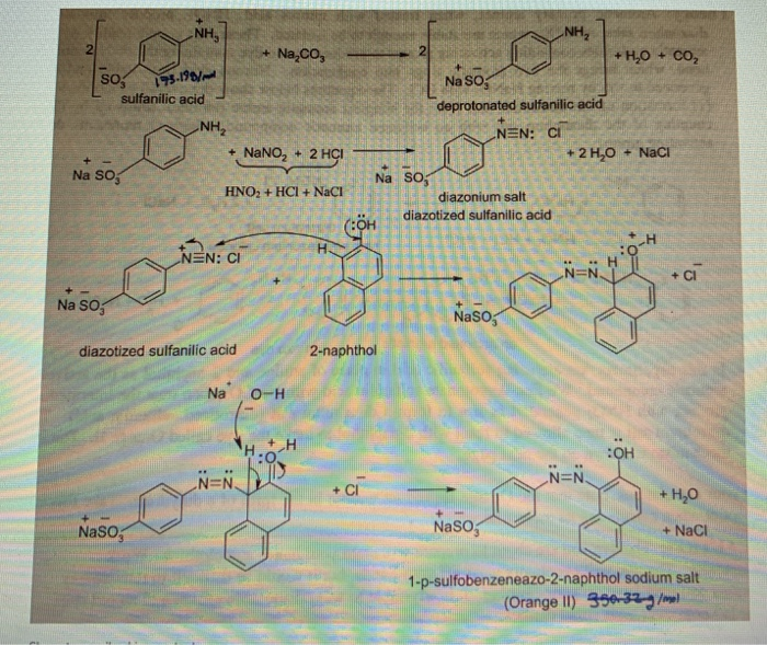 I hbe to come up with a synthesis for the azo dye Red | Chegg.com