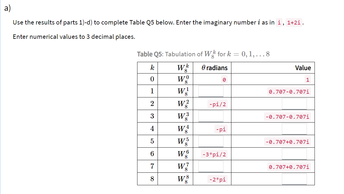 Solved The discrete Fourier Transform (DFT) of a | Chegg.com