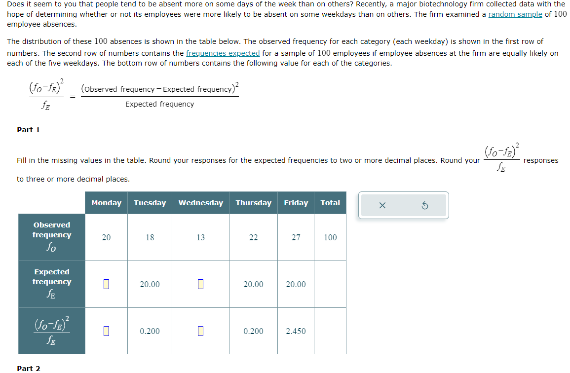 Solved Does it seem to you that people tend to be absent | Chegg.com