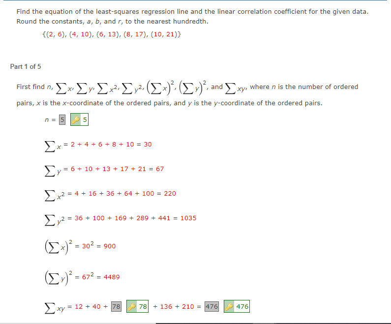 Solved Find the equation of the least-squares regression | Chegg.com