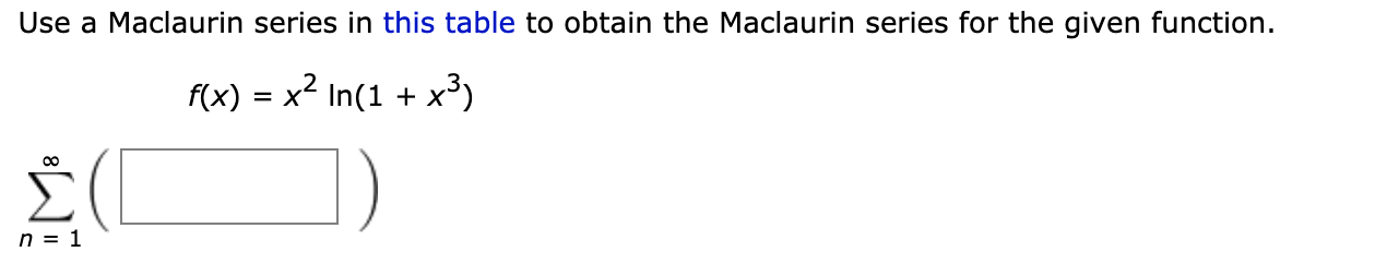 Solved Write the given function as a power series. Cos(x) – | Chegg.com
