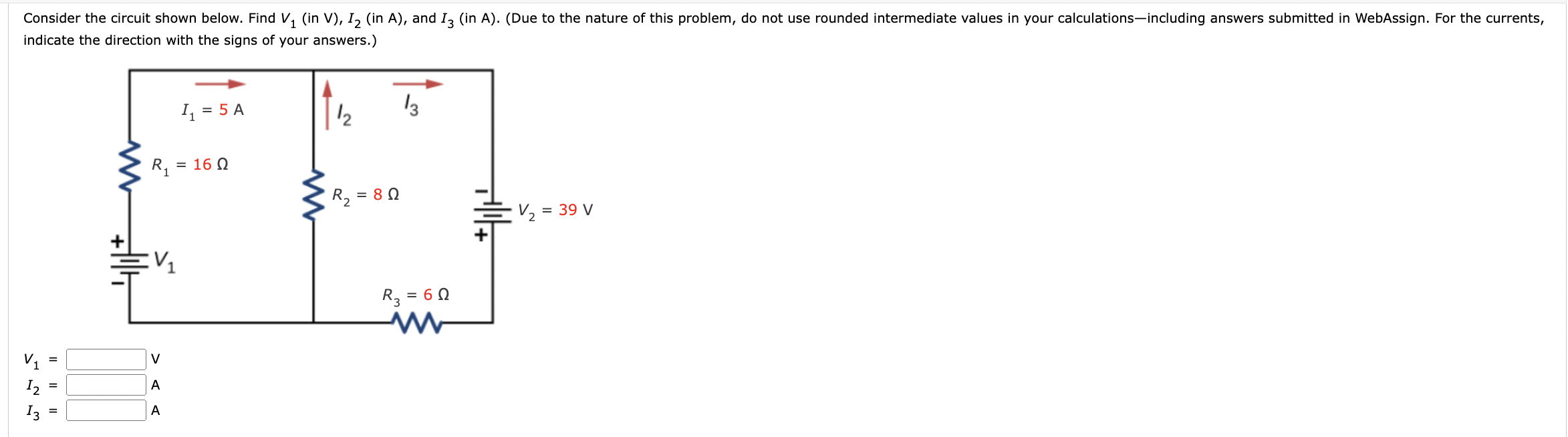 Solved indicate the direction with the signs of your | Chegg.com