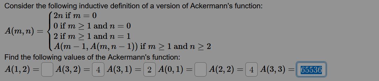 Solved Consider the following inductive definition of a | Chegg.com