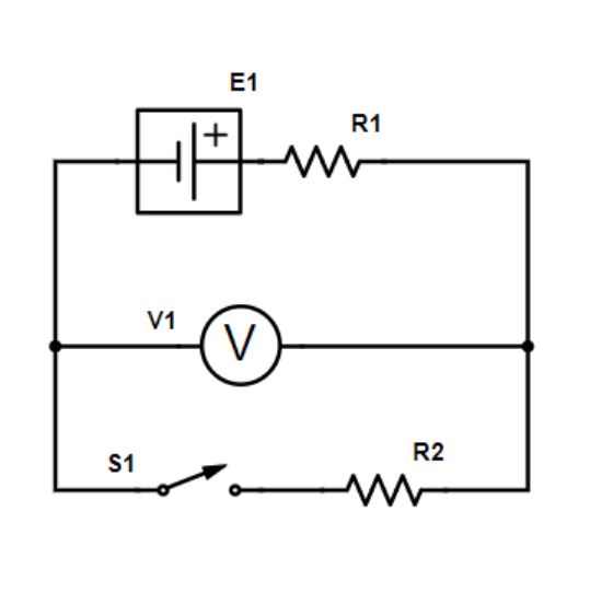In this circuit, E represent the electromotive force | Chegg.com