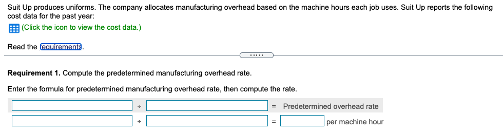 Solved Direct labor hours. Machine hours... Depreciation on | Chegg.com