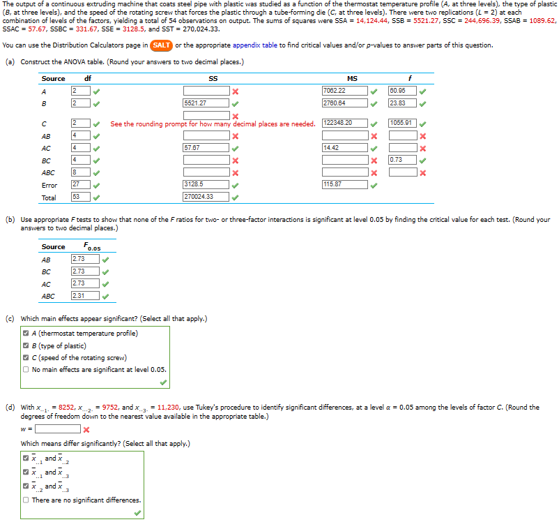 Solved The output of a continuous extruding machine that | Chegg.com