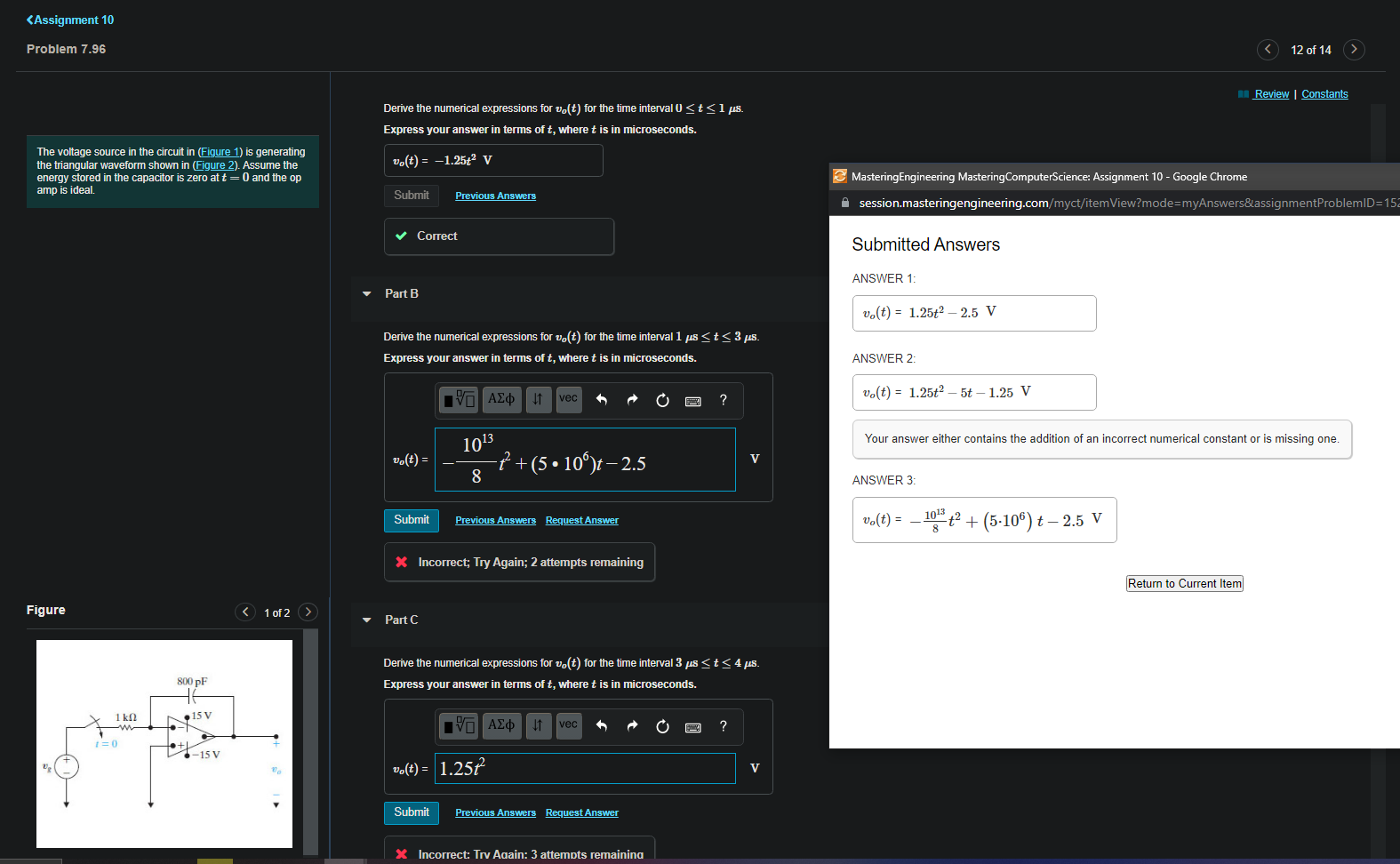 Solved Please do Part B and C, I do not understand why there | Chegg.com