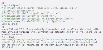 Solved $$ \begin{aligned) ()) { V[i]=\sqrt{\rho] | Chegg.com