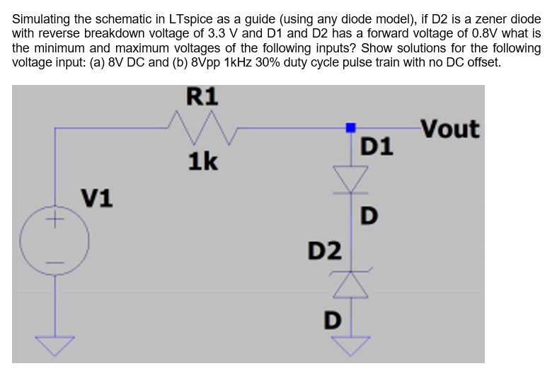 Zener Diode Ltspice Model at Cassandra Wild blog