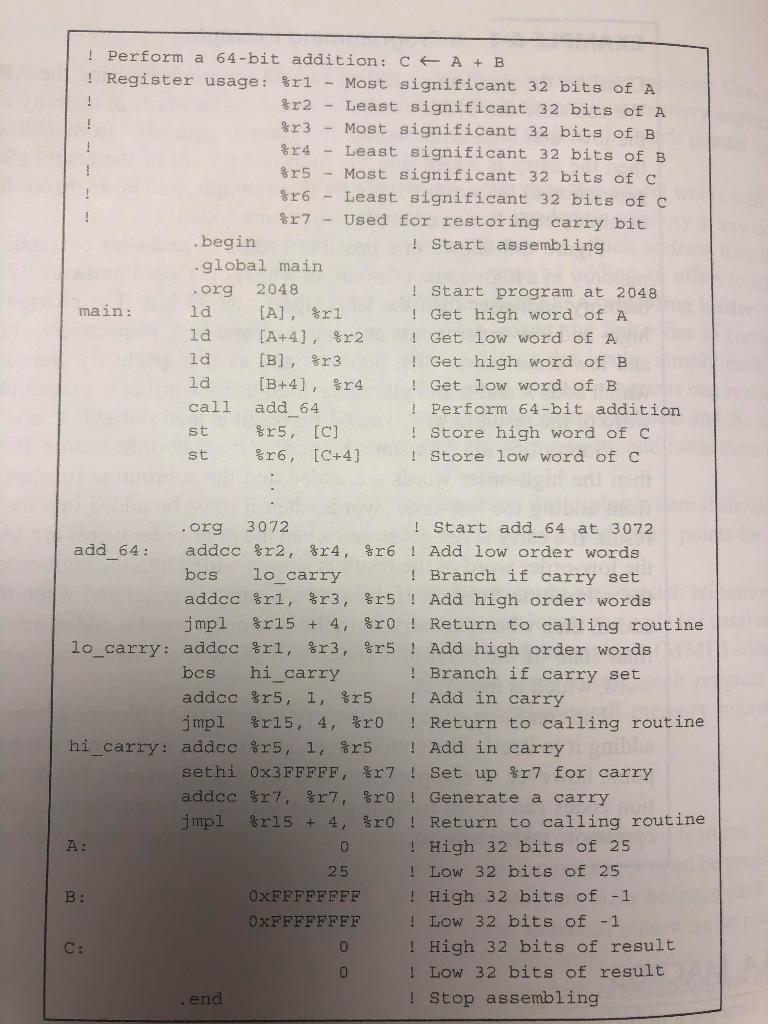 Solved Create a symbol table for the program shown below. | Chegg.com