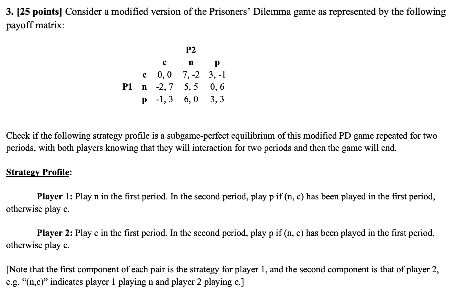 3. [25 points] Consider a modified version of the | Chegg.com